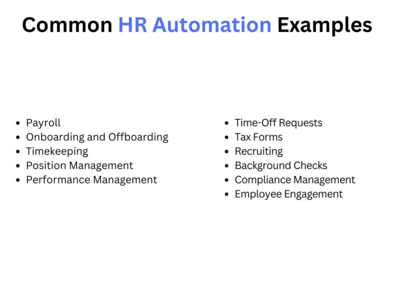HR Automation Process? Benefits, Examples, and Challenges